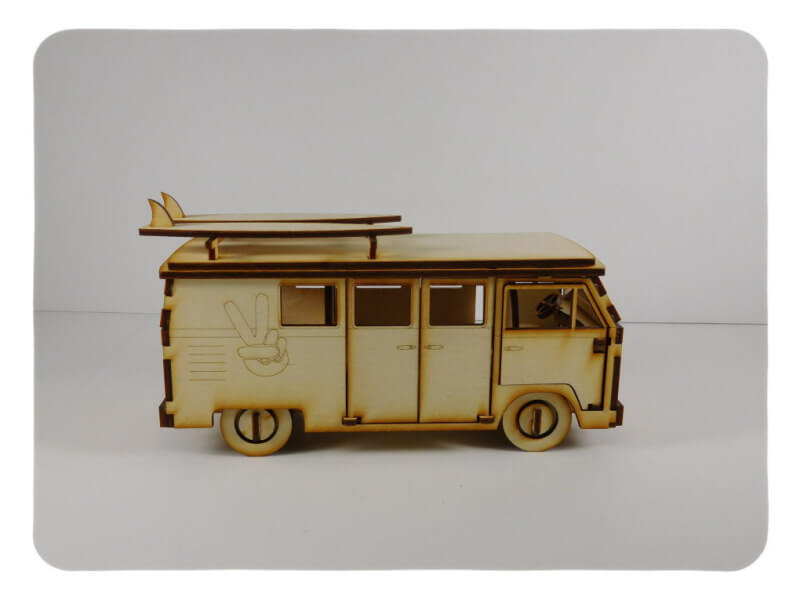 Van Wood Model Kit ~ Wood Models Kits you Build