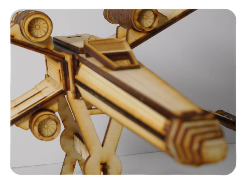 XW Spaceship Wood Model ~ Wood Models Kits you Build